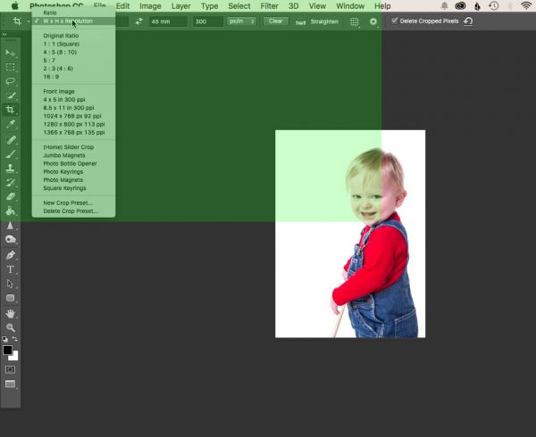 Photoshop Tips : How To Crop and Crop To a Specific Size